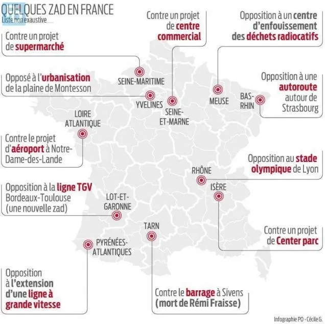 Loire-Atlantique. Zoom sur les autres ZAD en France - Nantes.maville.com