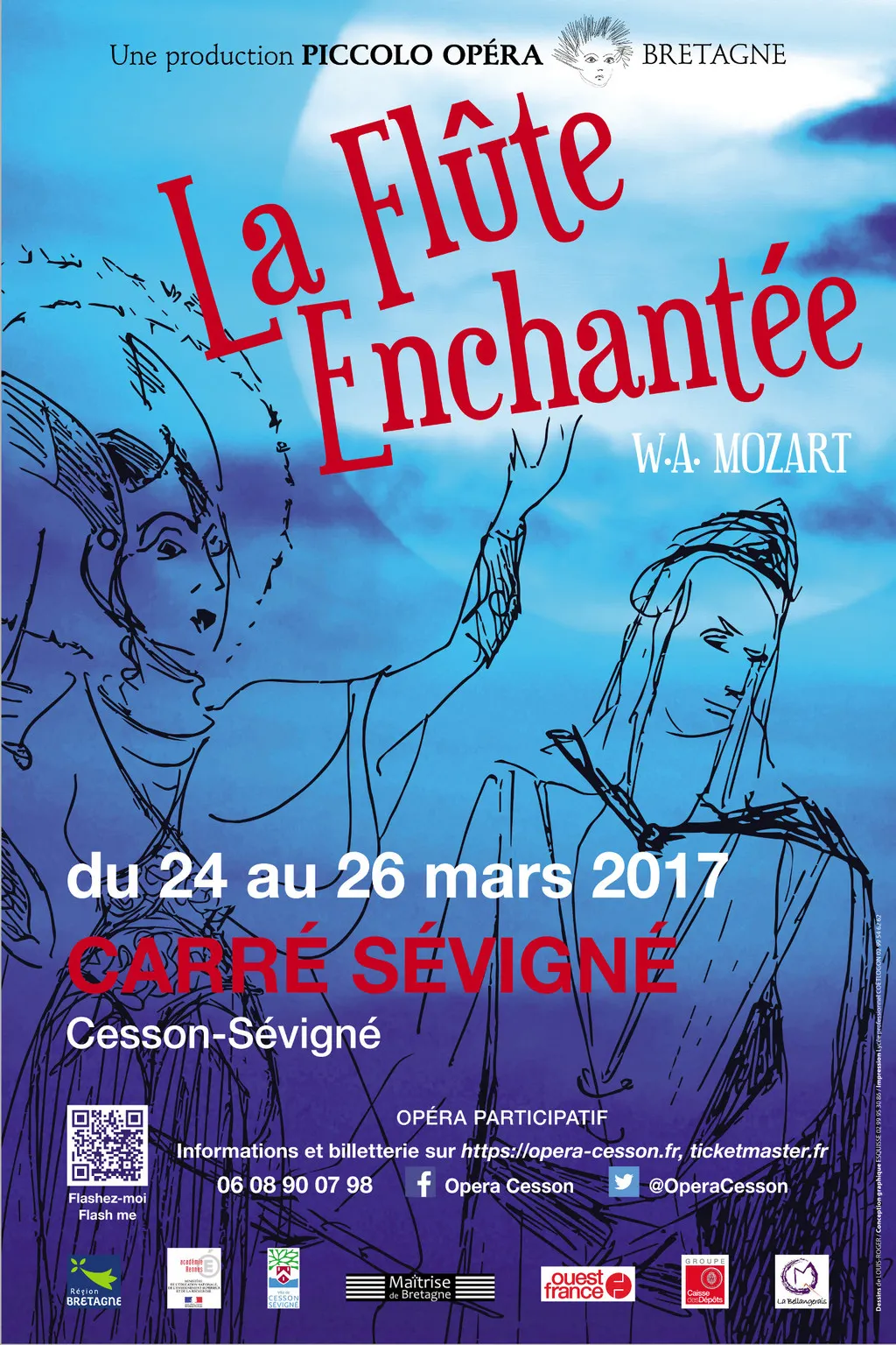 Piccolo Opéra Bretagne - La Flûte Enchantée internaute - Rennes.maville.com