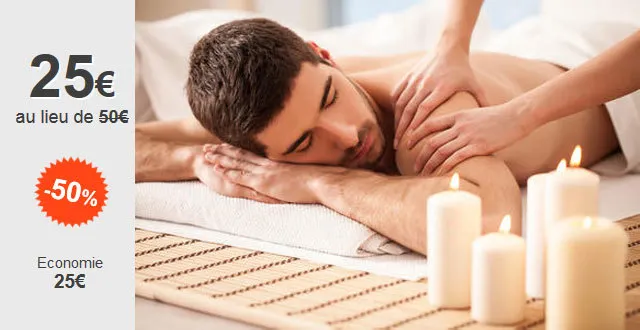 Bon plan : -50% sur 1h de modelage californien pour hommes, il n’a jamais été aussi simple de se ...