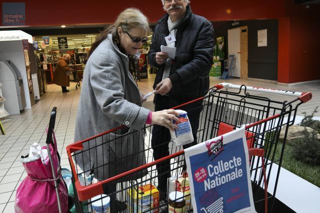 Sarthe 80 Tonnes Collectées Par Les Restos Du Cœur