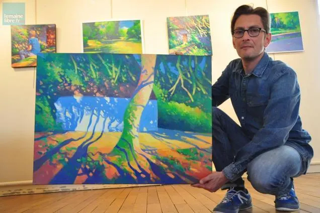 La Flèche. Stéphane Le Lay, peintre du « réalisme magique » - Le Mans ...