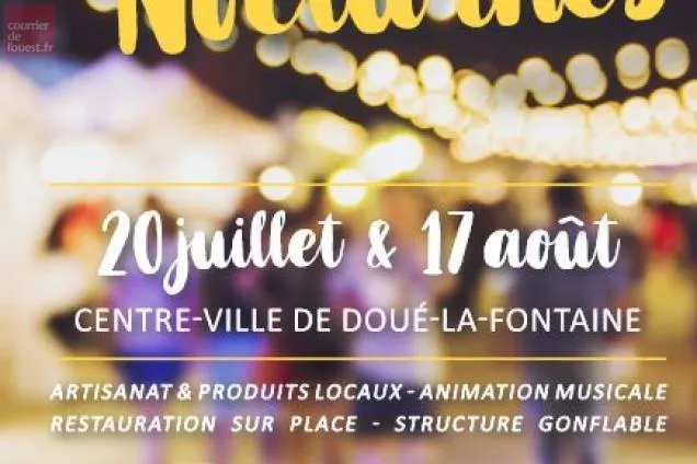 Doué-en-Anjou. Marchés Nocturnes : appel aux exposants - Angers.maville.com