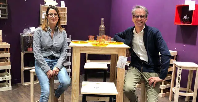 Le Mans. Mobilier et décoration en palettes recyclées à La Machinerie ...