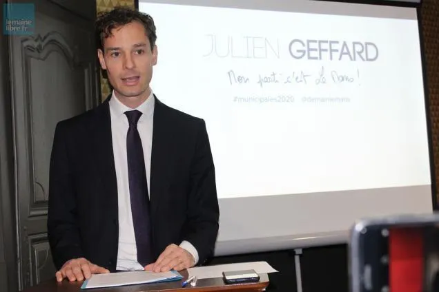 Municipales 2020. Le Mans : Julien Geffard lance un appel à ...