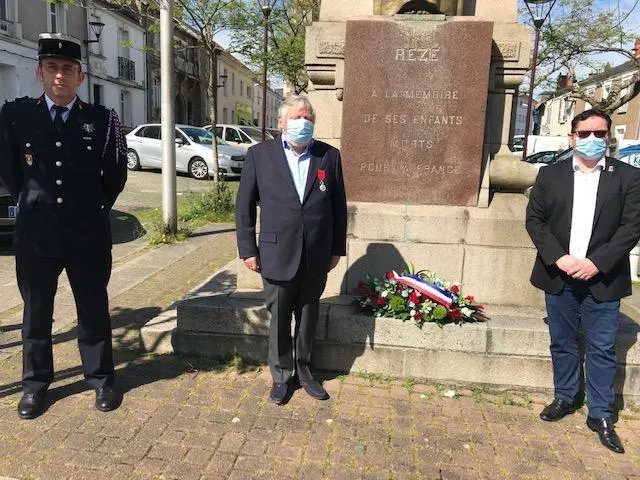 Rezé. Une cérémonie du 8 mai particulière - Nantes.maville.com