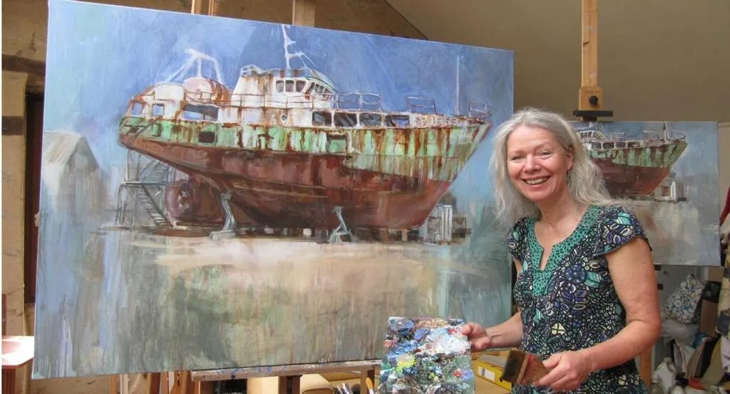 La Gacilly. Anne Smith expose ses toiles aux Sables-d’Olonne - Vannes ...