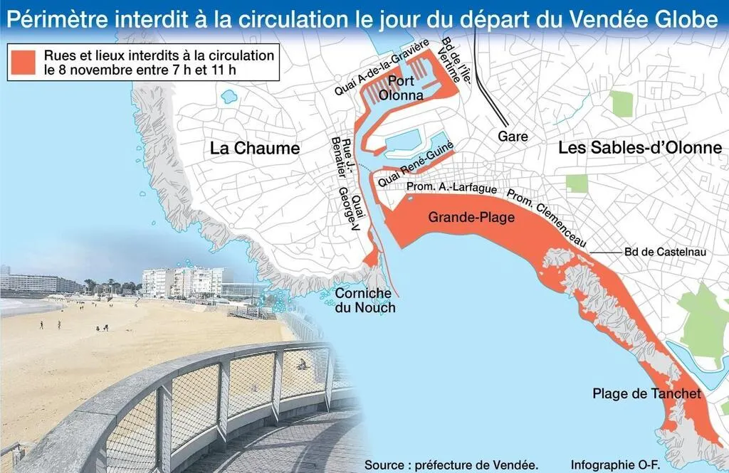 Vendée Globe. Un départ à huis clos extrêmement strict. Sport - Les ...