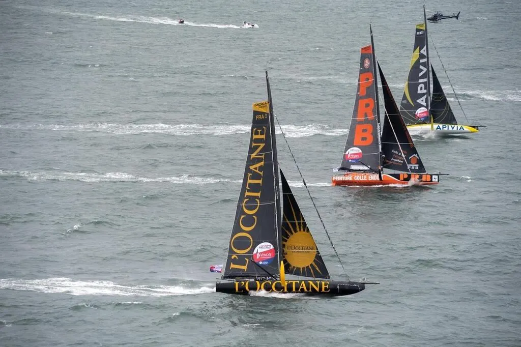 Vendée Globe. Quelles sont les voiles disponibles sur un Imoca ?. Sport ...
