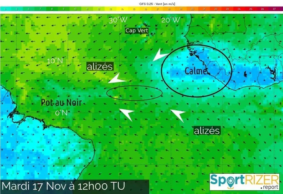 Virtual Regatta. Des situations bien différentes d’un groupe à l’autre ...