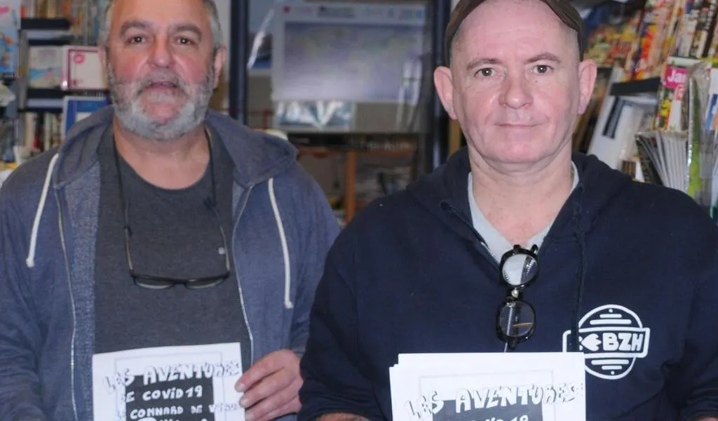 Rostrenen. Eric Colin publie une bande dessinée sur le coronavirus ...