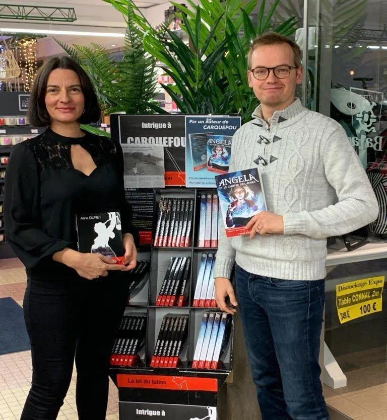 La Chapelle-sur-Erdre. Aline Duret et Yvan Premier, auteurs locaux, en ...