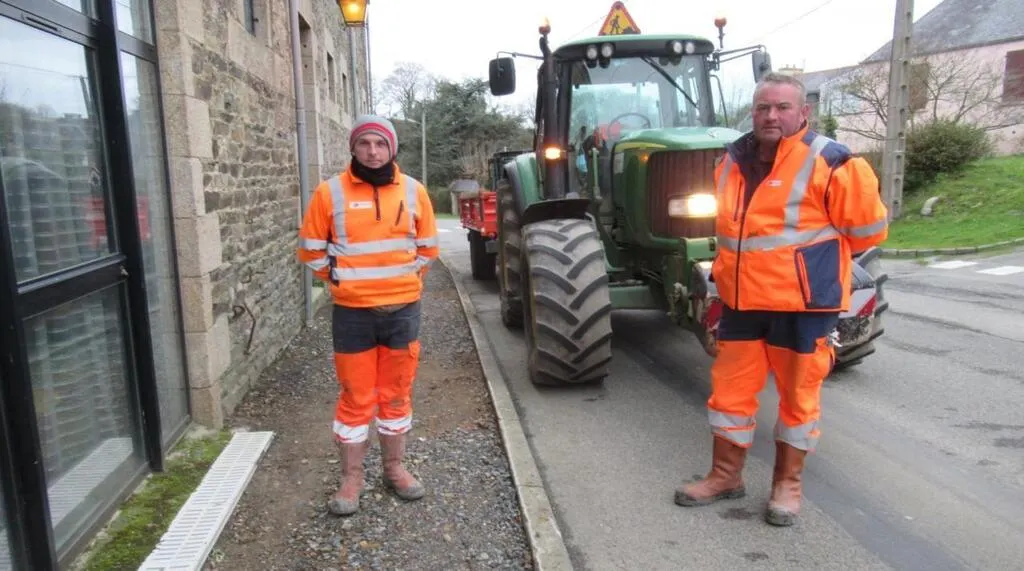 La Roche-Derrien. Trois à quatre jours pour finaliser les trottoirs ...
