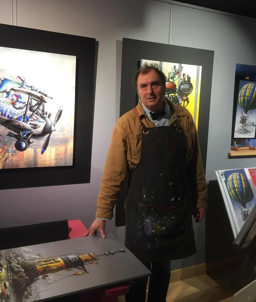 PORTRAIT. A Locronan, Alain Coadou est un peintre de la couleur et de ...