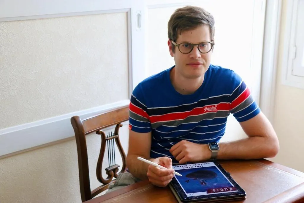 PORTRAIT. David Morel, passionné de sous-marins et de dessin, croque ...