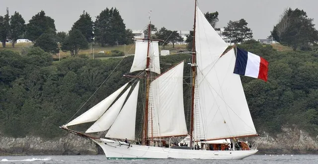 Saint-Nazaire. Une goélette à hunier en approche - Nantes.maville.com
