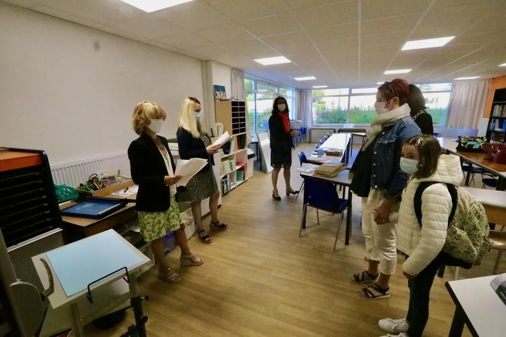 REPORTAGE. À Bayeux, les élèves d’Argouges découvrent leur nouvelle école - Rennes.maville.com