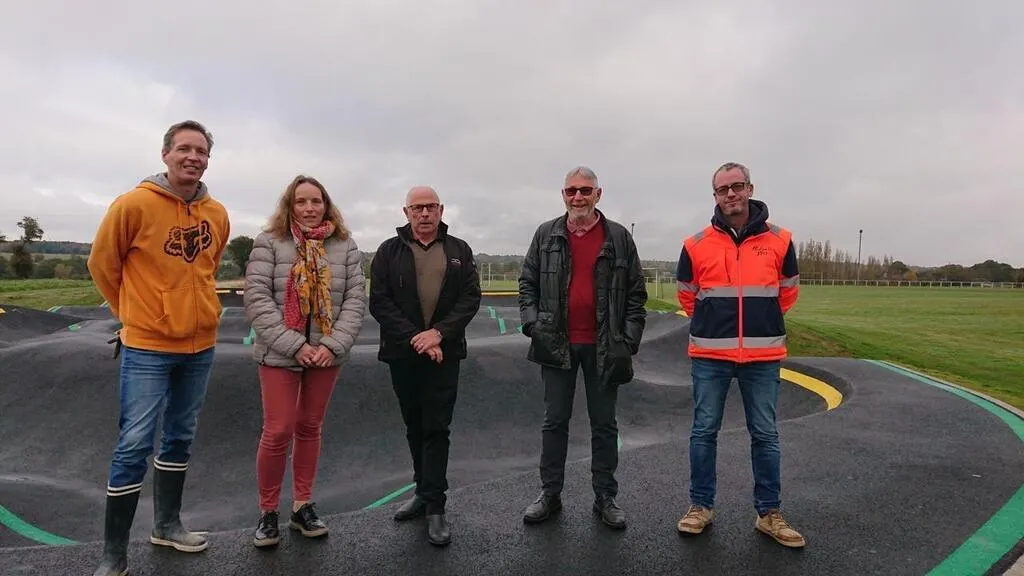 À Plédéliac, le pumptrack a ouvert ses pistes - Dinan.maville.com