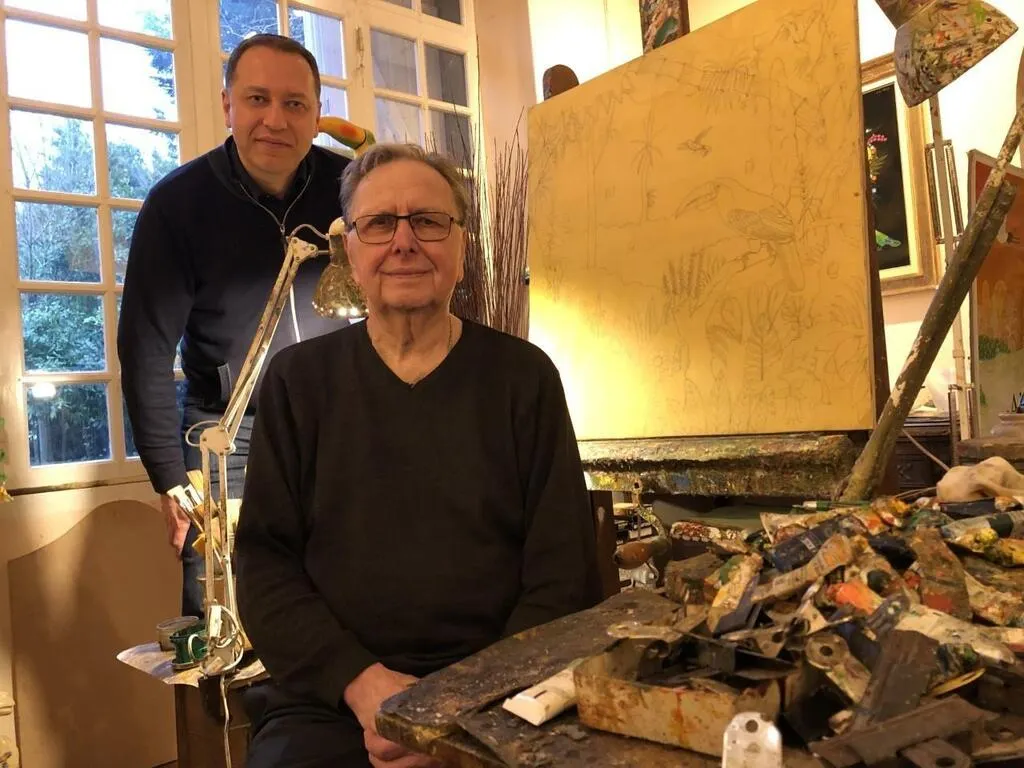 PORTRAIT. Qui est Alain Thomas dont l’œuvre illumine la cathédrale de ...