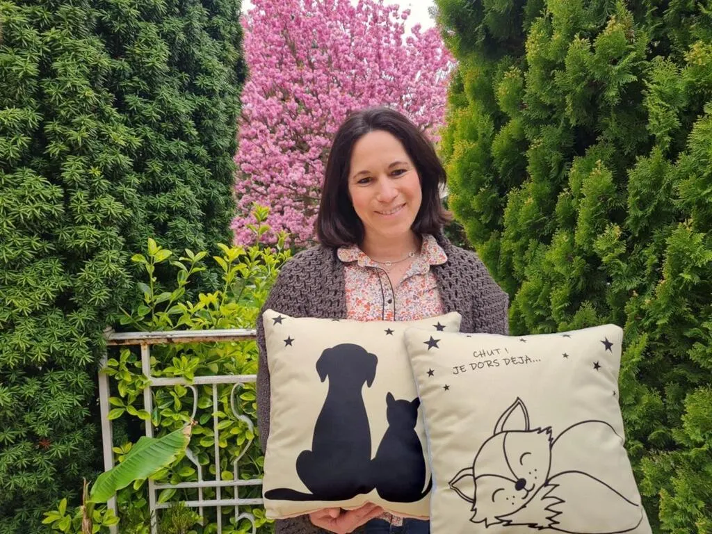 Ses coussins phosphorescents sont confectionnés à Maulévrier - Angers ...