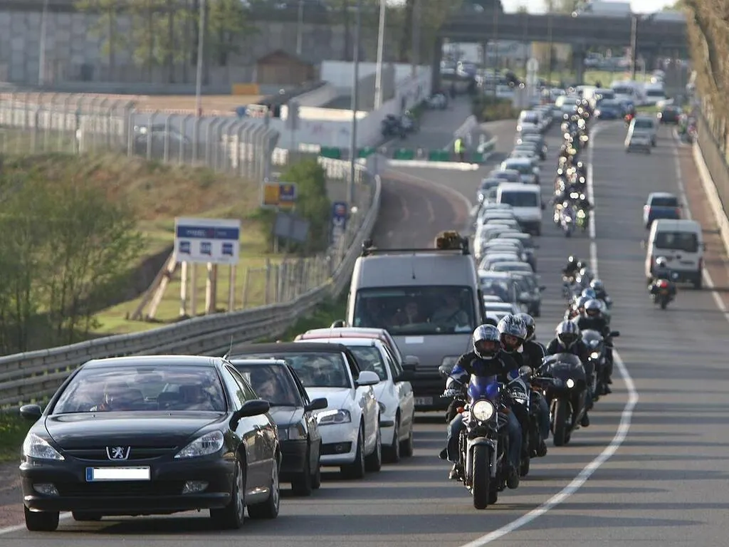 24 Heures du Mans. La carte des conditions de circulation en temps réel ...