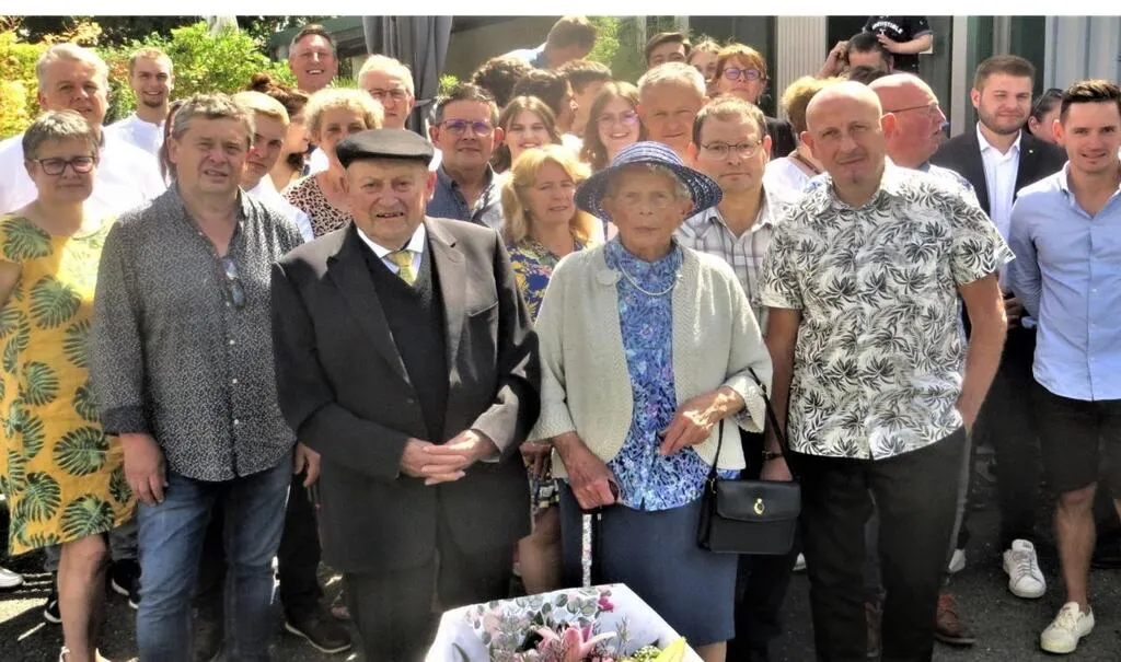 Gétigné. Joseph et Marie fêtent leurs noces de palissandre - Nantes ...