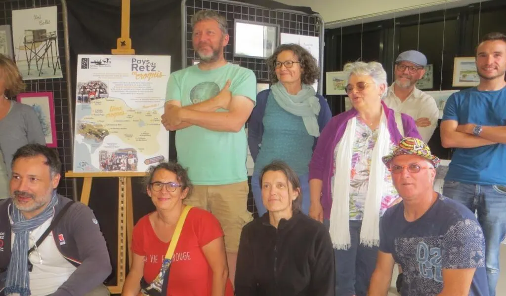 La Bernerie-en-Retz. Les Urban sketchers initient au croquis - Saint ...