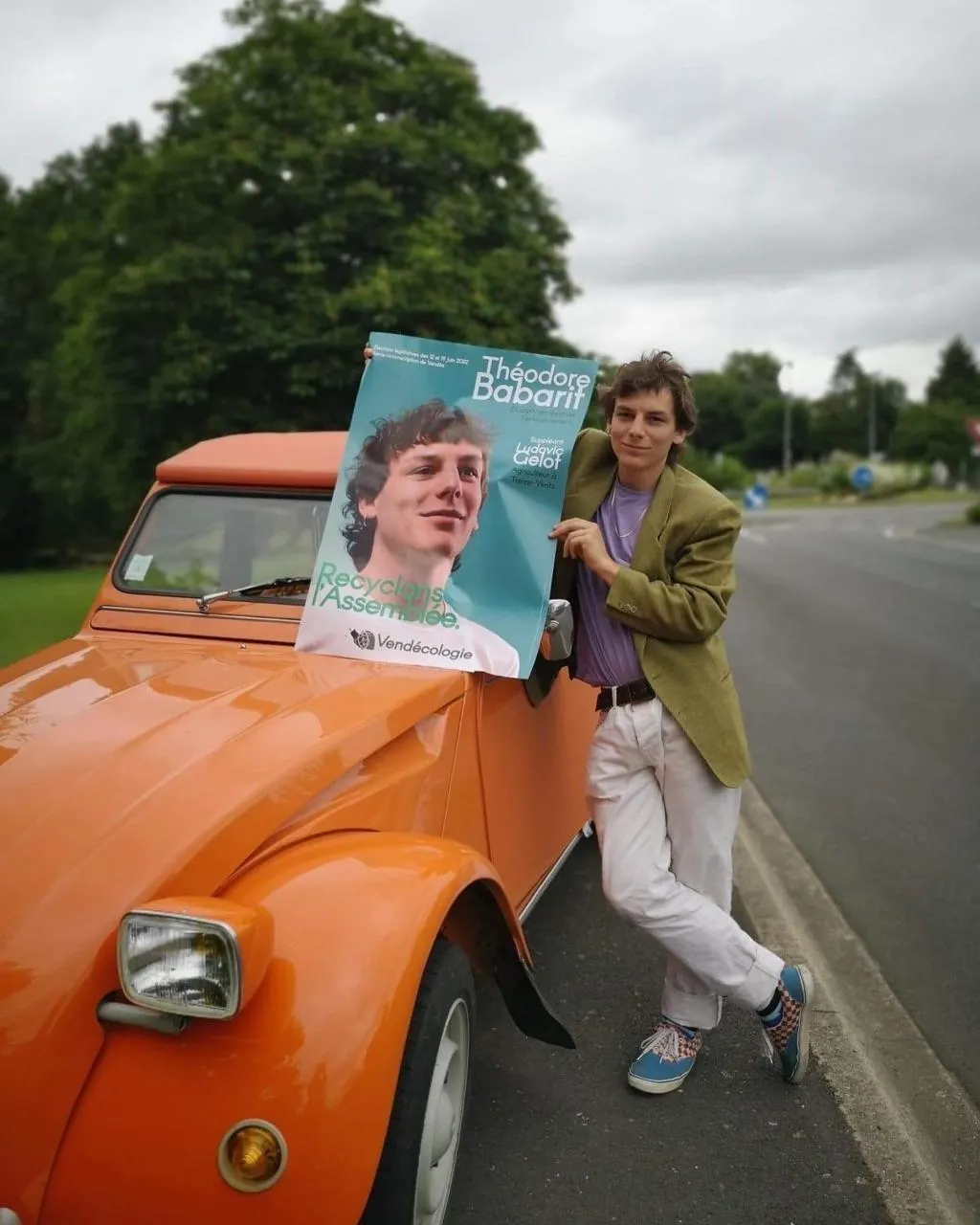 Législatives 2022. En musique, en 2 CV, Théodore Babarit raconte sa ...