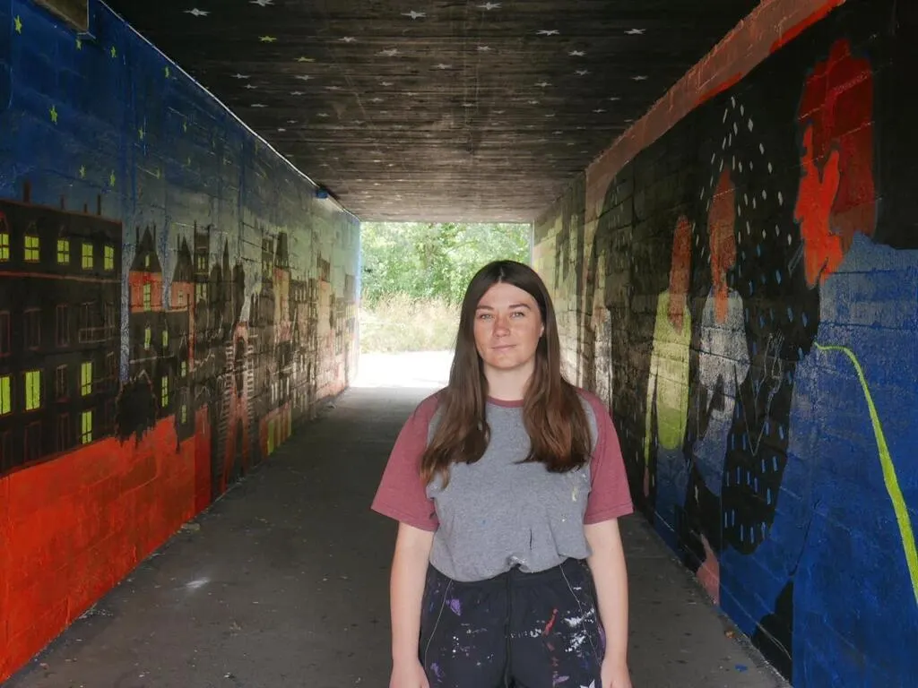 Au Mans, Alice Hervé illumine les tunnels du Gué-de-Maulny avec ses ...
