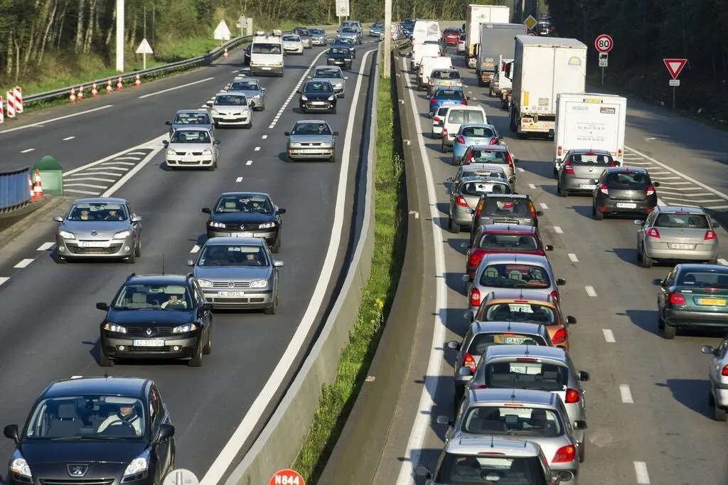 CARTE. Circulation : plus de 800 km de bouchons samedi et un dimanche ...