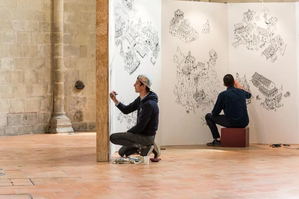 Toboggan, fresques géantes, skatepark… Le projet fou des artistes ...