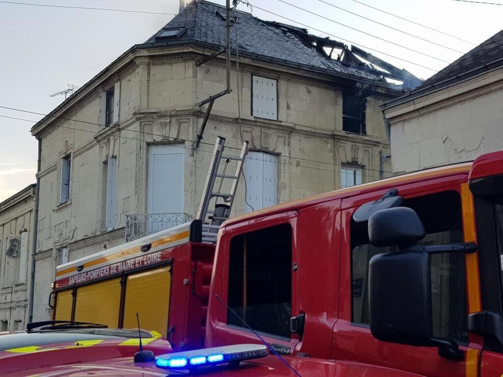 Saumur. Un violent incendie détruit une maison d’habitation sur l’île d ...
