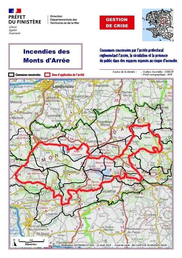 Finistère. Bois, landes et forêts sont désormais interdits à la ...