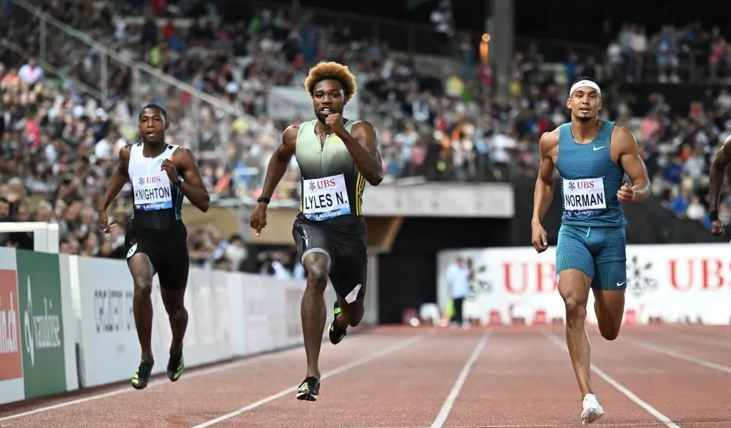 Athlétisme. L’Américain Noah Lyles dompte son compatriote Michael ...