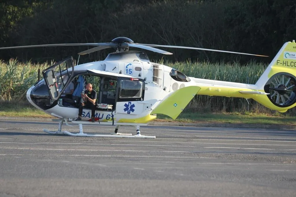 Normandie. Side-car contre voiture : 3 blessés en urgence absolue, dont 2 enfants, près de ...