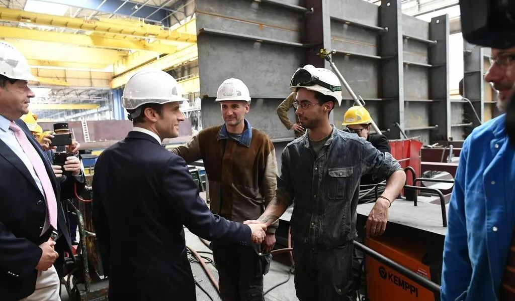 Emmanuel Macron en visite à Saint-Nazaire lundi - Nantes.maville.com