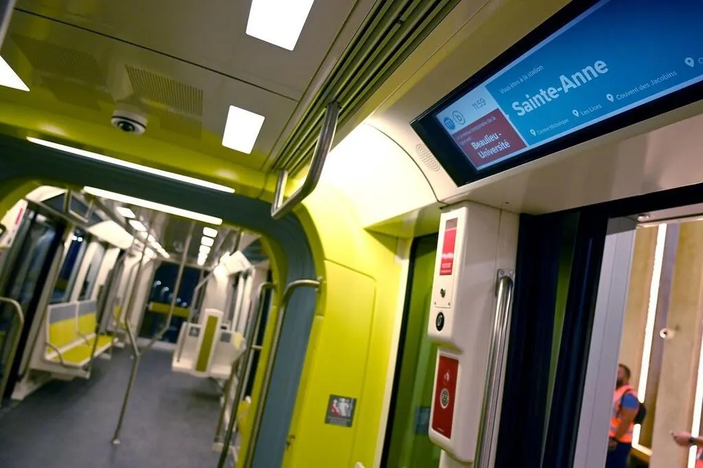 Métro à Rennes. Pour son ouverture, la ligne b gratuite pendant une ...