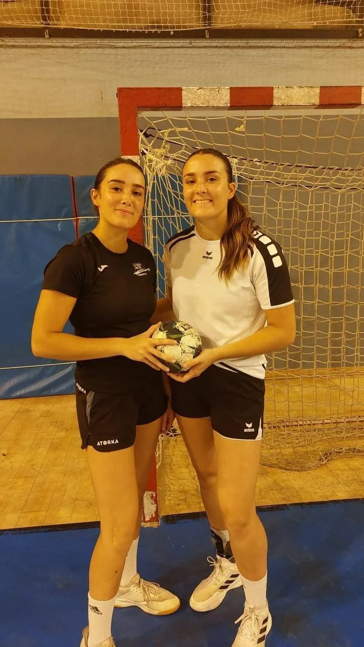 Handball. Astrid et Alix Bouchiaire, les jumelles de la Roche VH - La ...