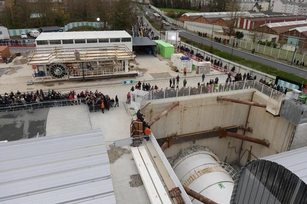 Métro de Rennes. Qui se souvient d’Elaine, le tunnelier de la ligne b ? - Rennes.maville.com