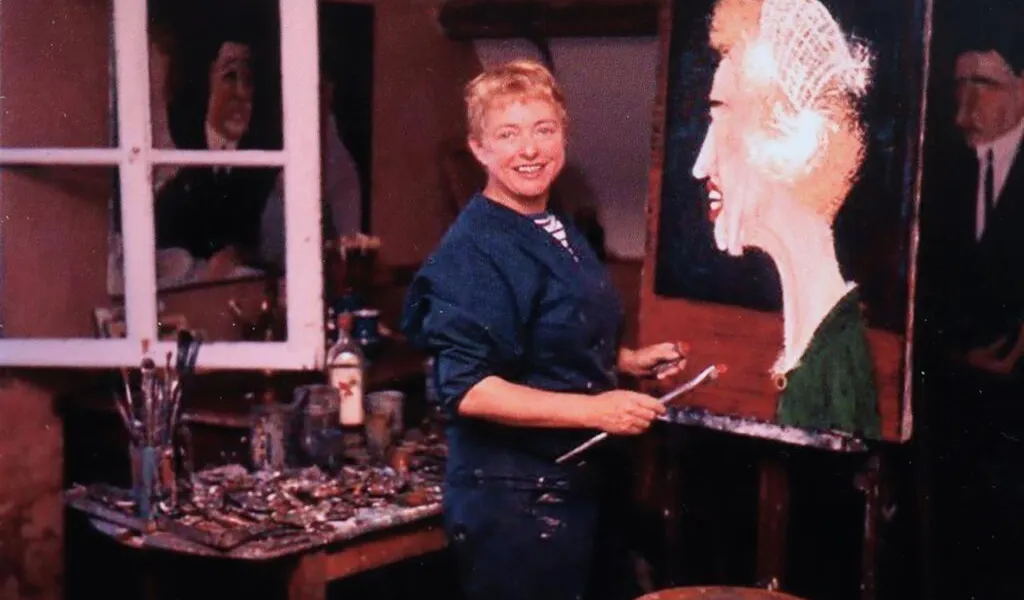 La peintre et résistante, Marie-Thérèse Auffray, née en Côtes-d’Armor ...