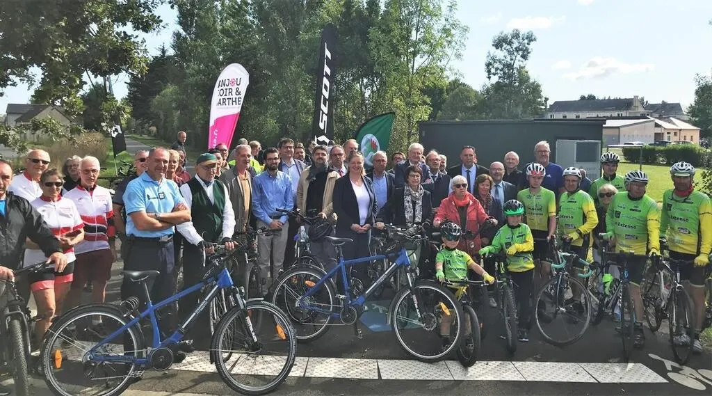 Vélo : La Flèche reliée à Durtal et bientôt à La Suze - Le Mans.maville.com