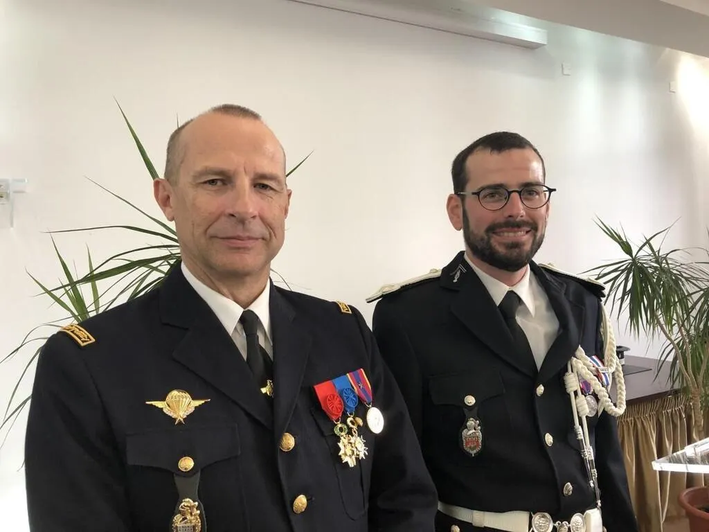 Pornic. Gendarmerie : installation du commandant Naud - Nantes.maville.com