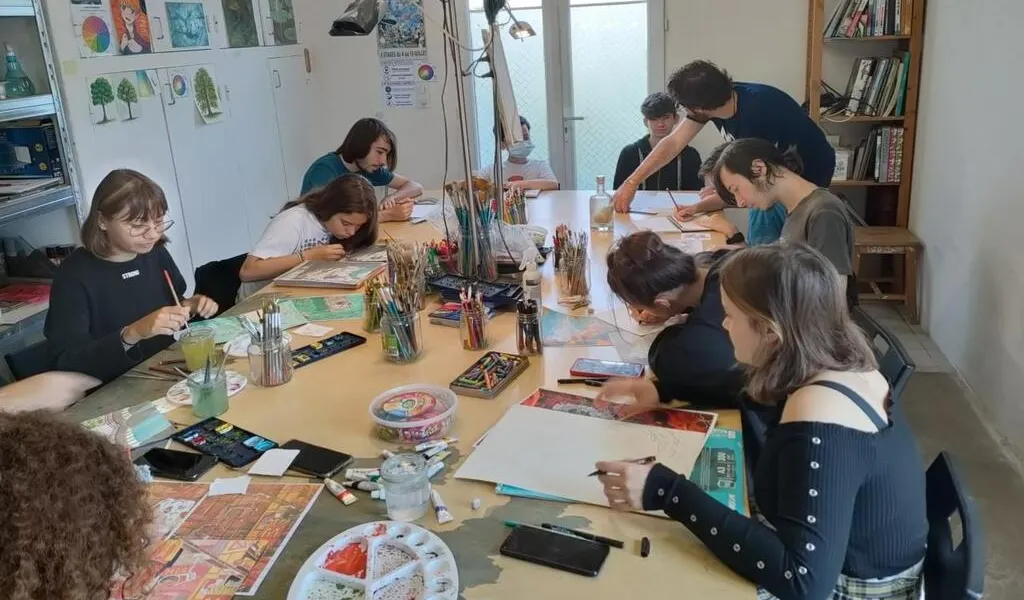 Saint-Lumine-de-Coutais. Trois jours de stage de dessin avec BD ...