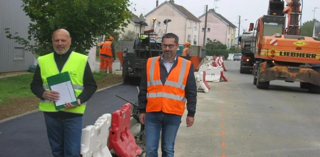 Bonnétable. Les travaux de voirie vont bon train - Le Mans.maville.com