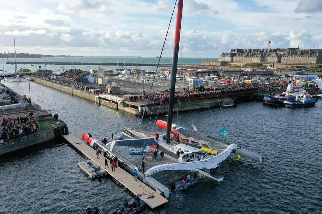 REPORTAGE. « Ok, on y va » : on a passé l’écluse à bord d’un Ultim de ...