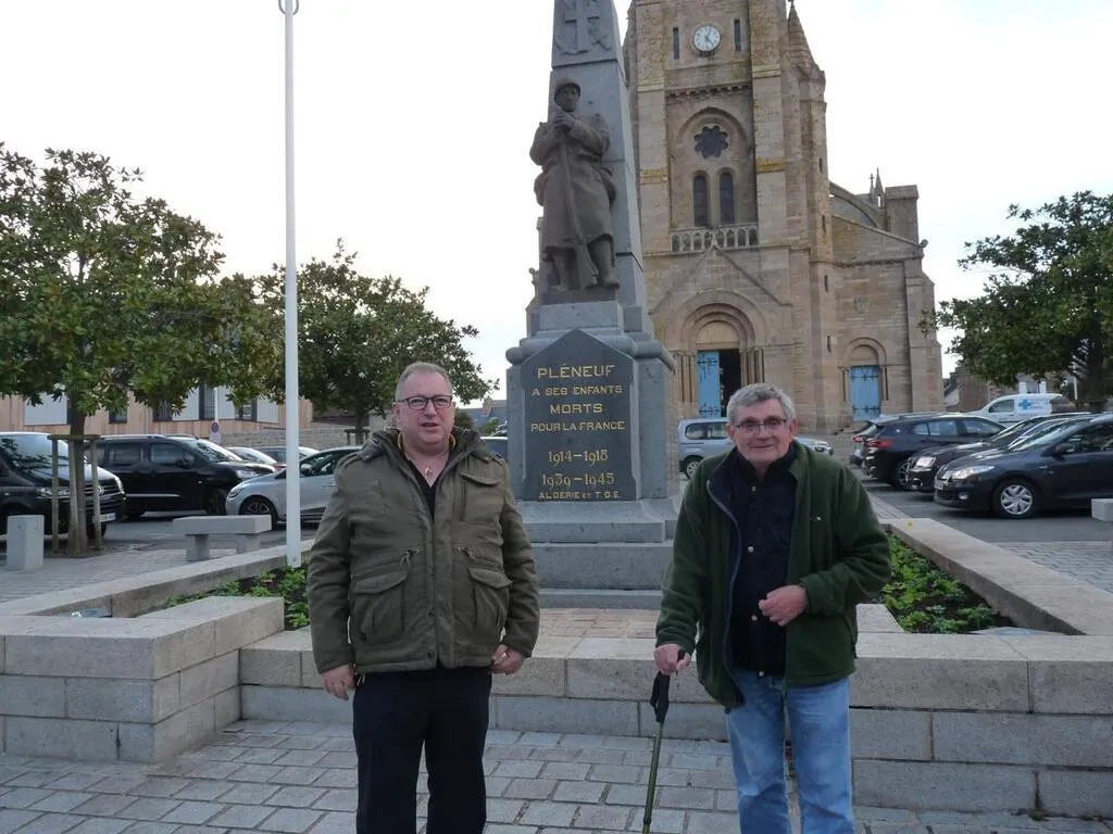 Le monument aux Morts de Pléneuf-Val-André a 100 ans, ils racontent son histoire - Lannion ...