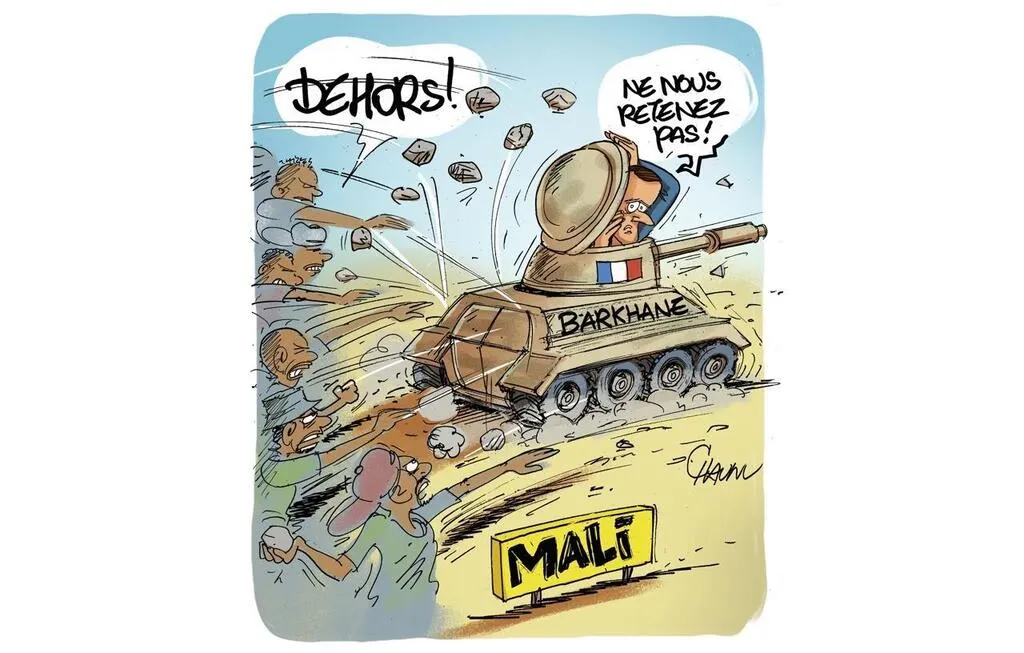 Le dessin de Chaunu : Emmanuel Macron annonce la fin officielle de l’opération Barkhane au Sahel ...