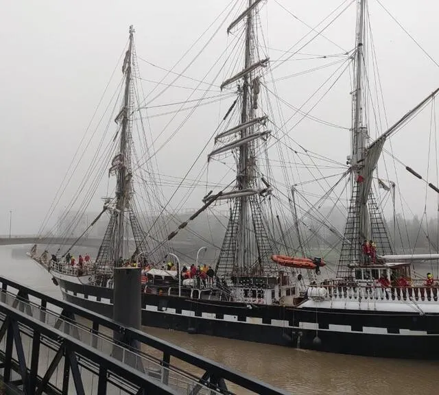 EN IMAGES. Le Belem est de retour à Nantes - Nantes.maville.com
