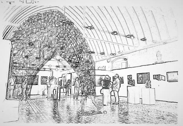 À Laval, cet artiste va créer une œuvre gigantesque au musée d’art naïf ...