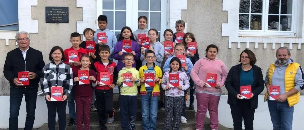 Saint-Vincent-sur-Jard. Le passeport du civisme remis aux écoliers du ...