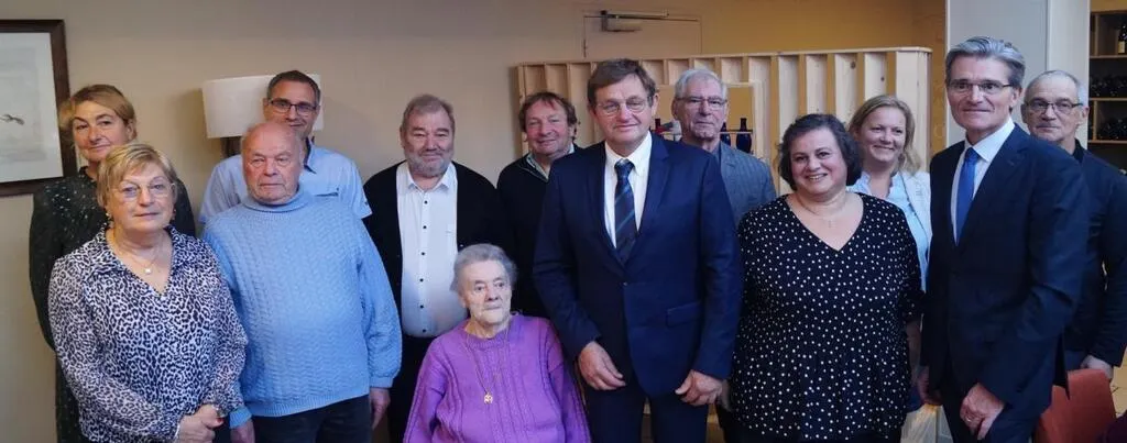 Saint-Evroult-Notre-Dame-du-Bois. Gisèle Gaudichau et Raymond Bioche à ...